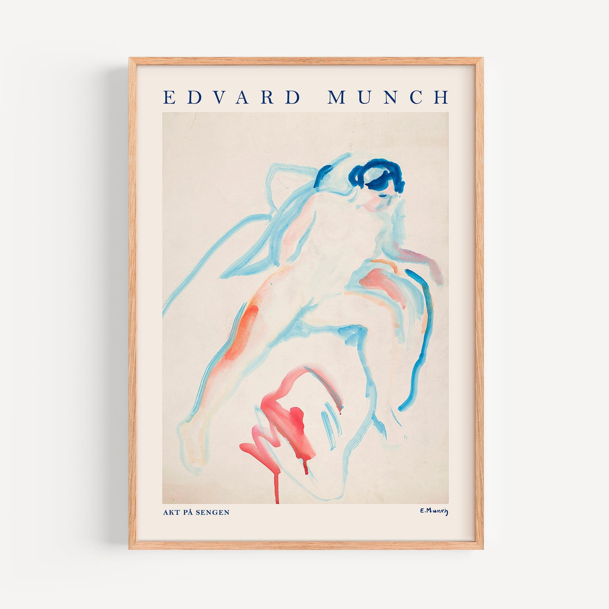 Akt på Sangen by Edvard Munch Poster – Poster Room