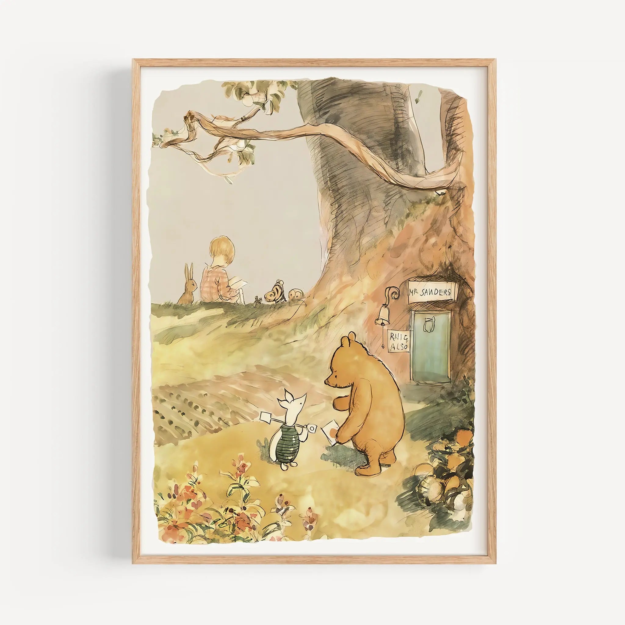 Vintage Winnie the Pooh Poster No.2 – Poster Room