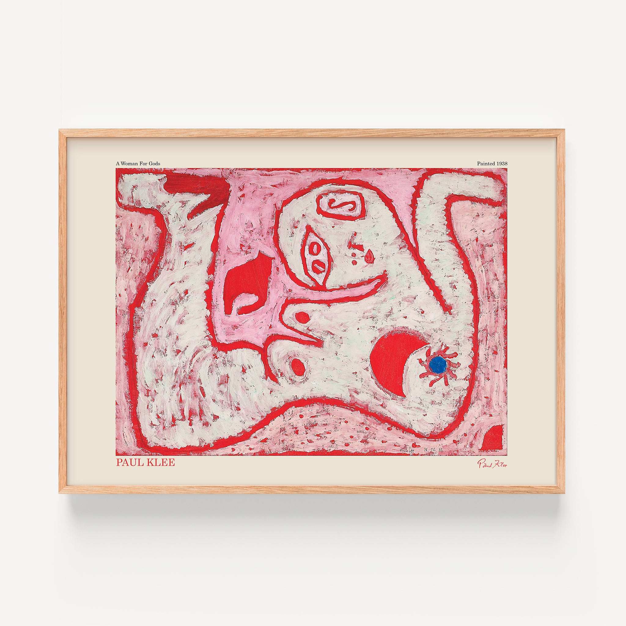 A Woman for God's by Paul Klee Poster – Poster Room