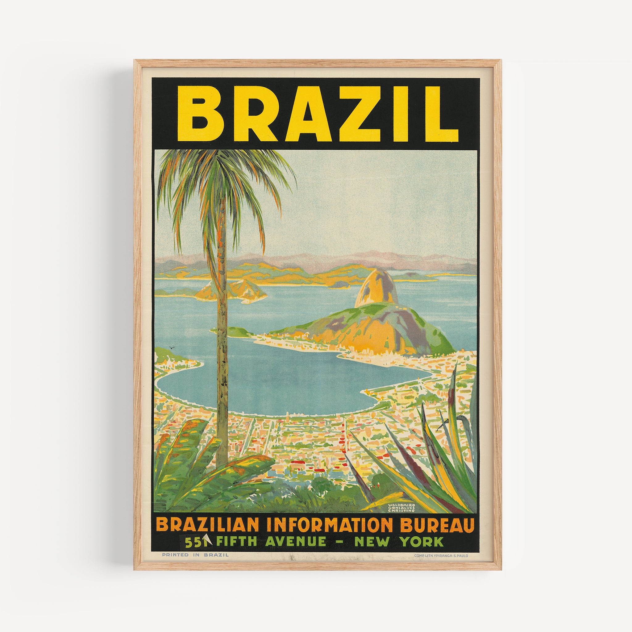 Brazilian Information Bureau Poster – Poster Room