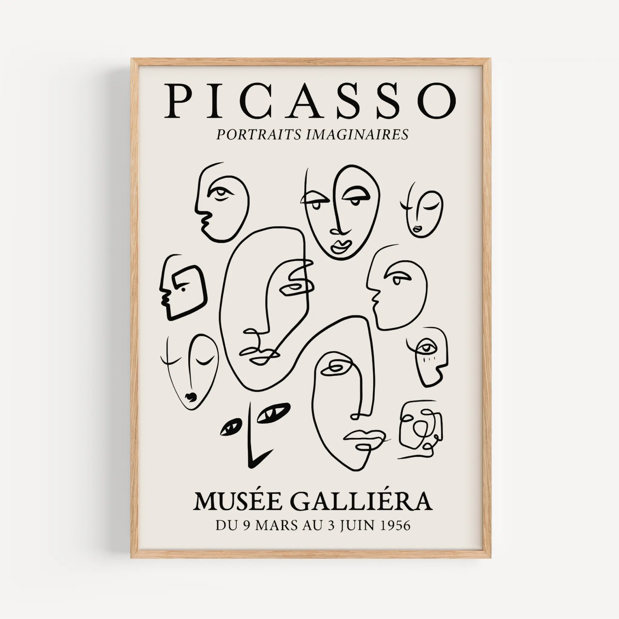 Faces Picasso Poster – Poster Room