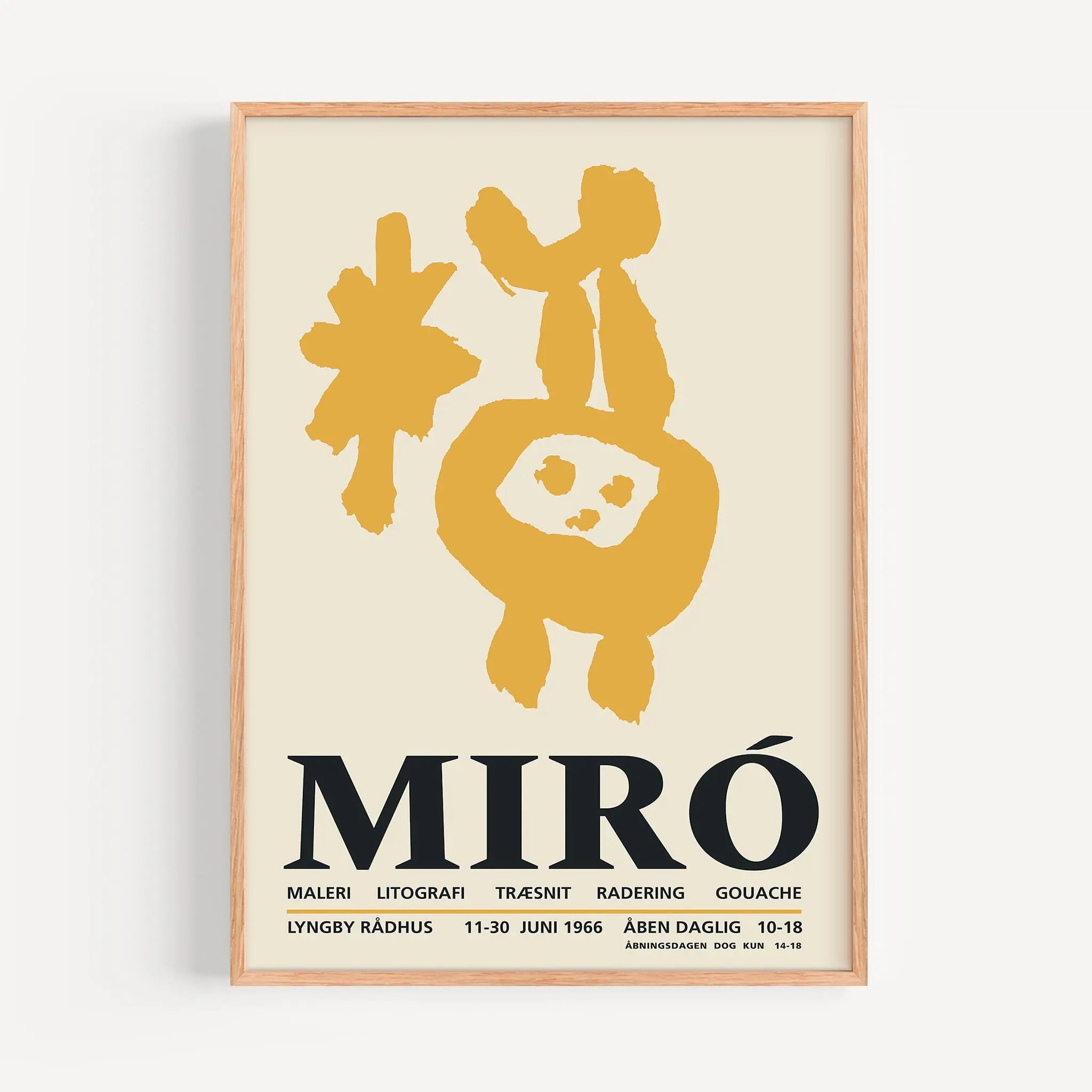 Miro Exhibition Poster – Poster Room